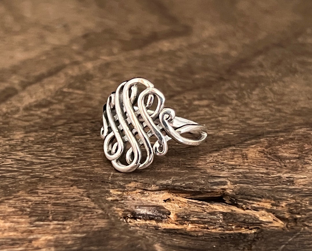 Sterling Endless Knot Celtic Ring // 925 Sterling Silver // Sizes 7, 8 ...