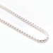 Round Box Chain // Sterling Silver // 1.5mm Round Box Pendant Chain ...