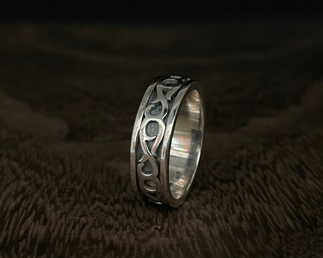 Celtic Spinner Ring // 925 Sterling Silver // Celtic Design Spin Ring ...