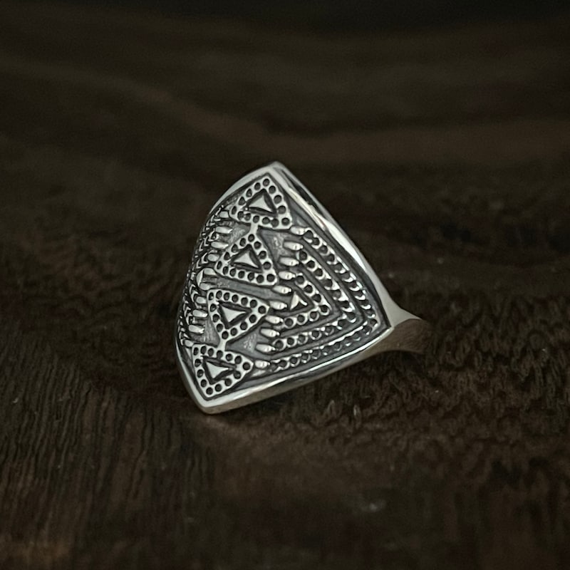 Aztec Ring - Etsy