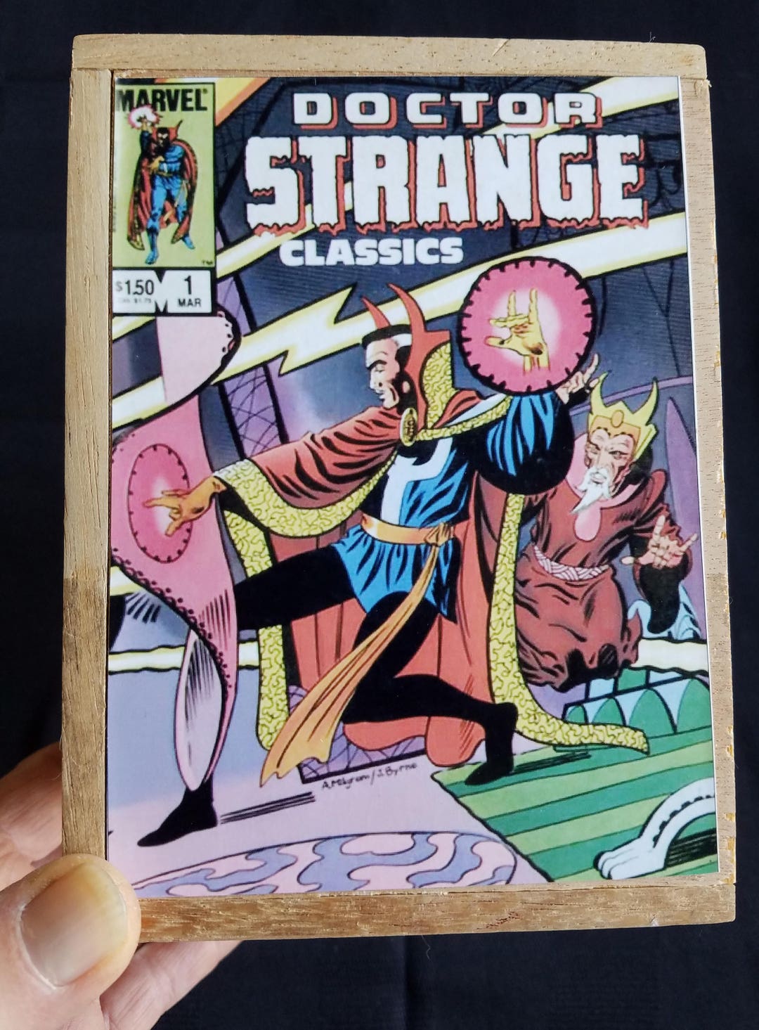 Dr. Strange Comic Cigar Box, Repurposed Keepsake Decor - Etsy