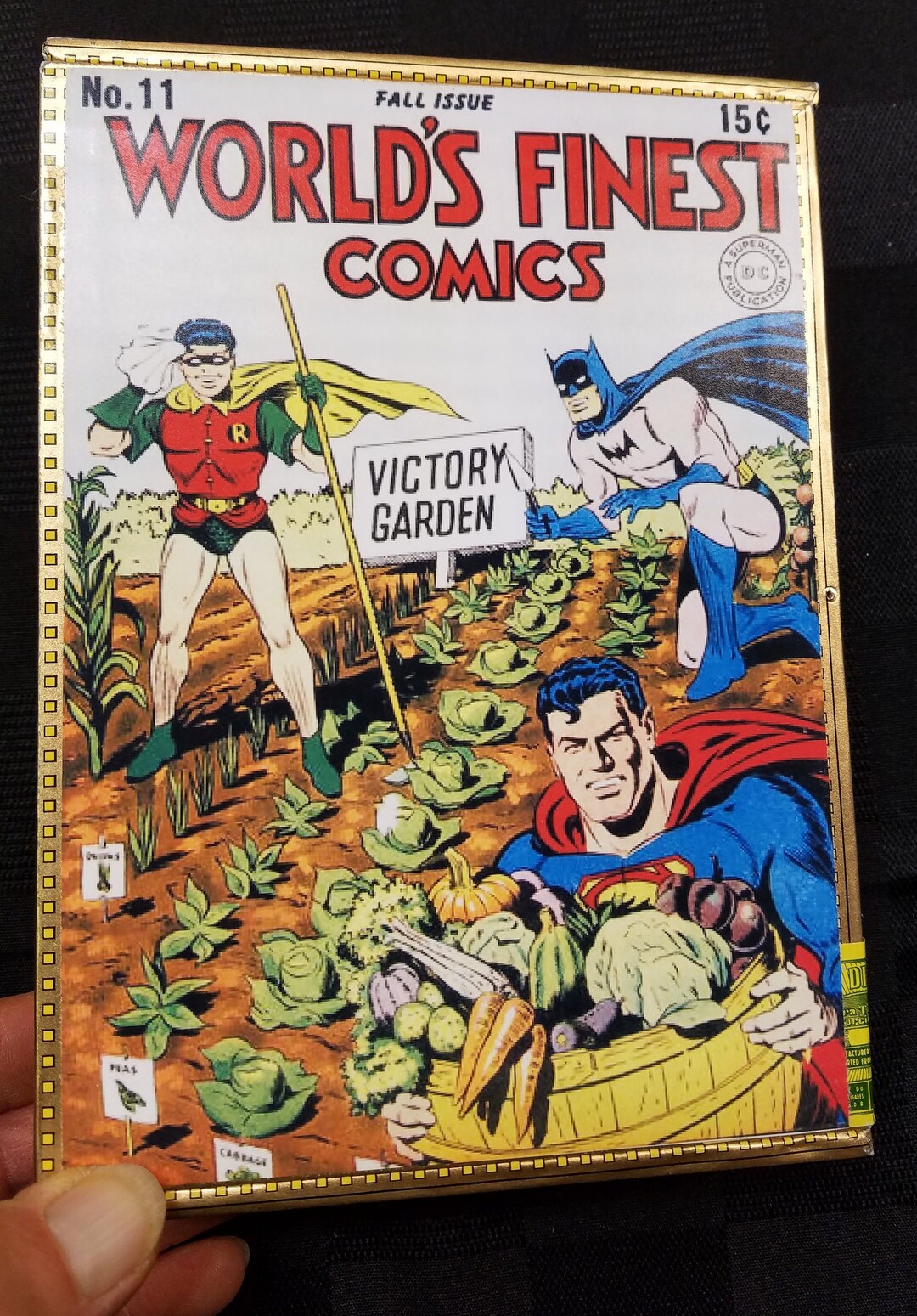 Repurposed Comic Book Cigar Box: WWII "victory Garden" Design - Etsy ...