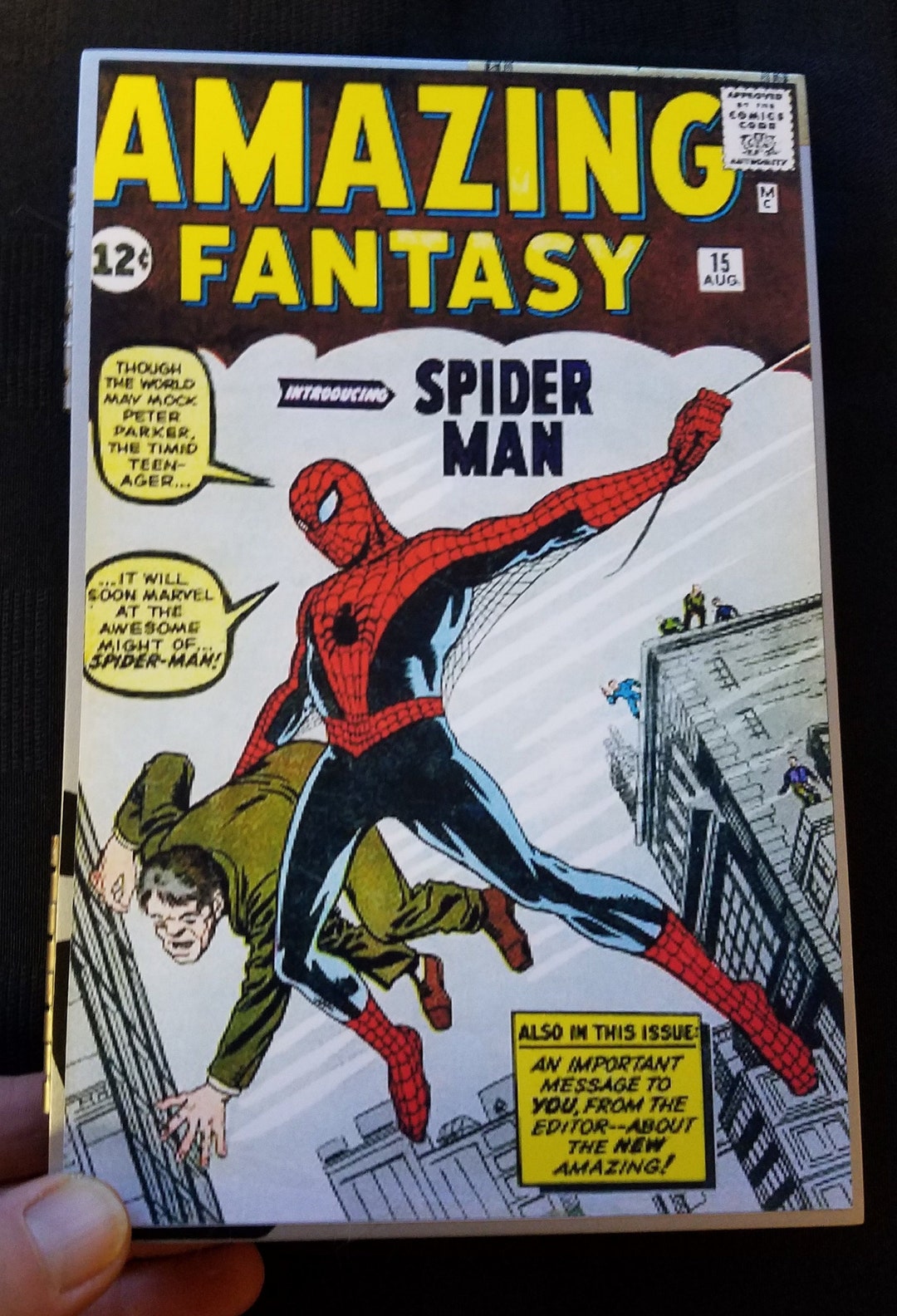 Spider-man Cigar Box: Repurposed Vintage Comic Book Decor - Etsy