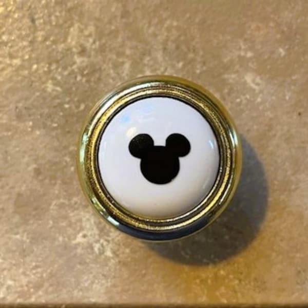 Mickey Mouse Cabinet Knobs - Etsy