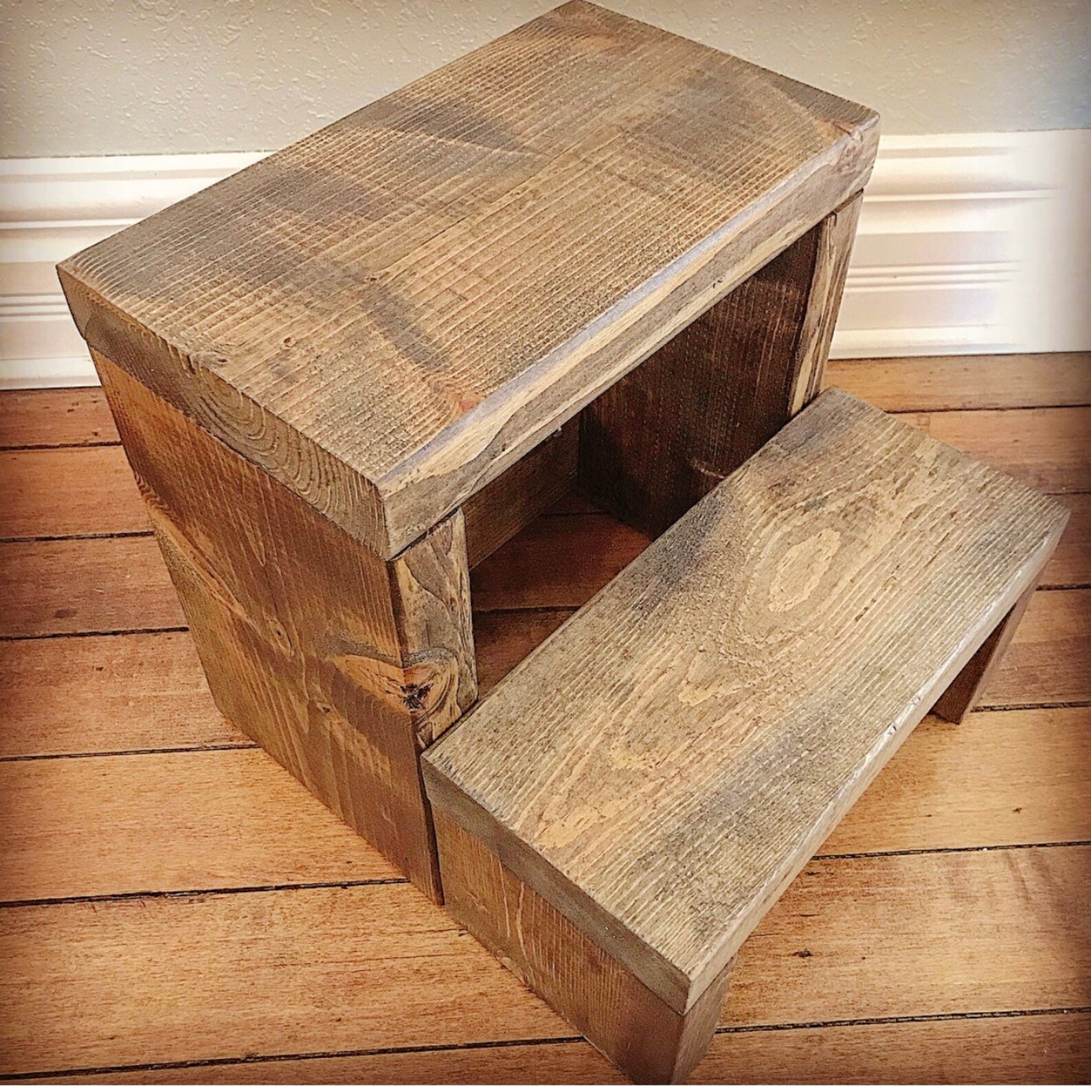 Large Step Stool Kids Step Stool Kitchen Step Ladder Kids - Etsy