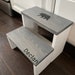 Personalized Modern Kids Step Stool Personalized Kid Step - Etsy