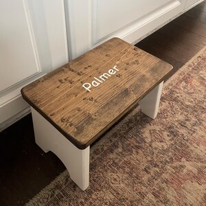 Personalized Step Stool, Potty Step Stool, Kid Step Stool, Wooden Step ...