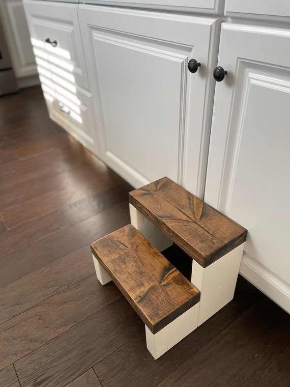 Step Stool Kitchen Stool Kid Step Stool Toddler Step Stool Wood Stool Childrens S Bedroom Furniture Bathroom Stool Kitchen Stool Etsy