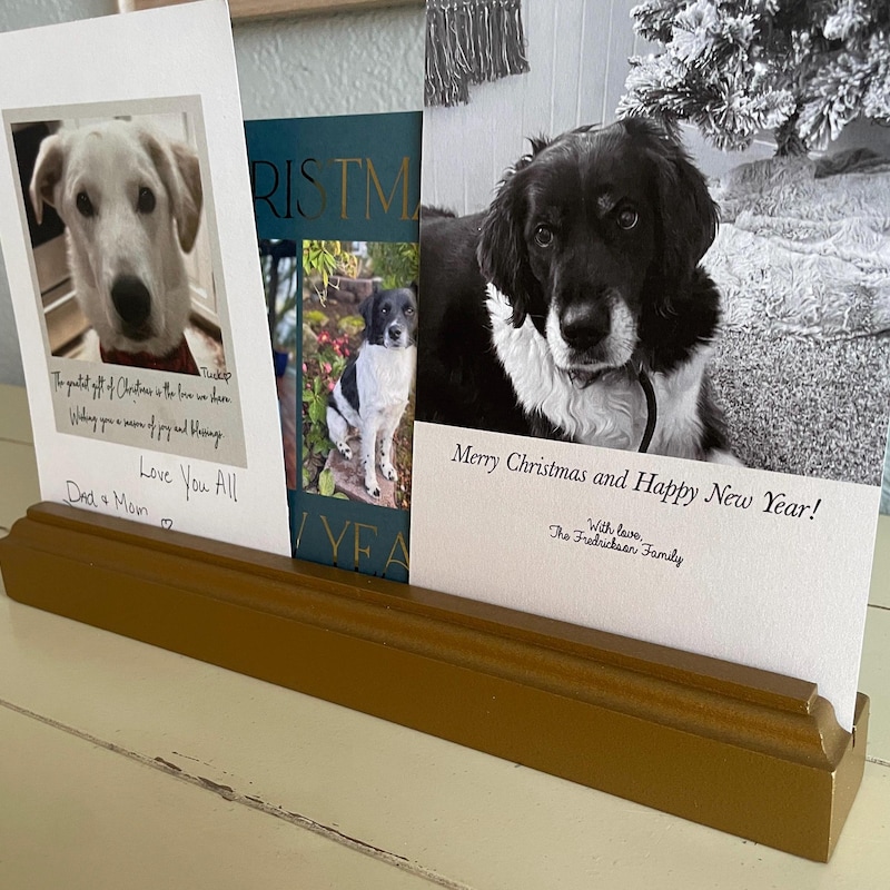 Card Holder for Mantle - Etsy