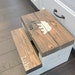 Personalized Rustic Kids Step Stool With Graphic - Etsy