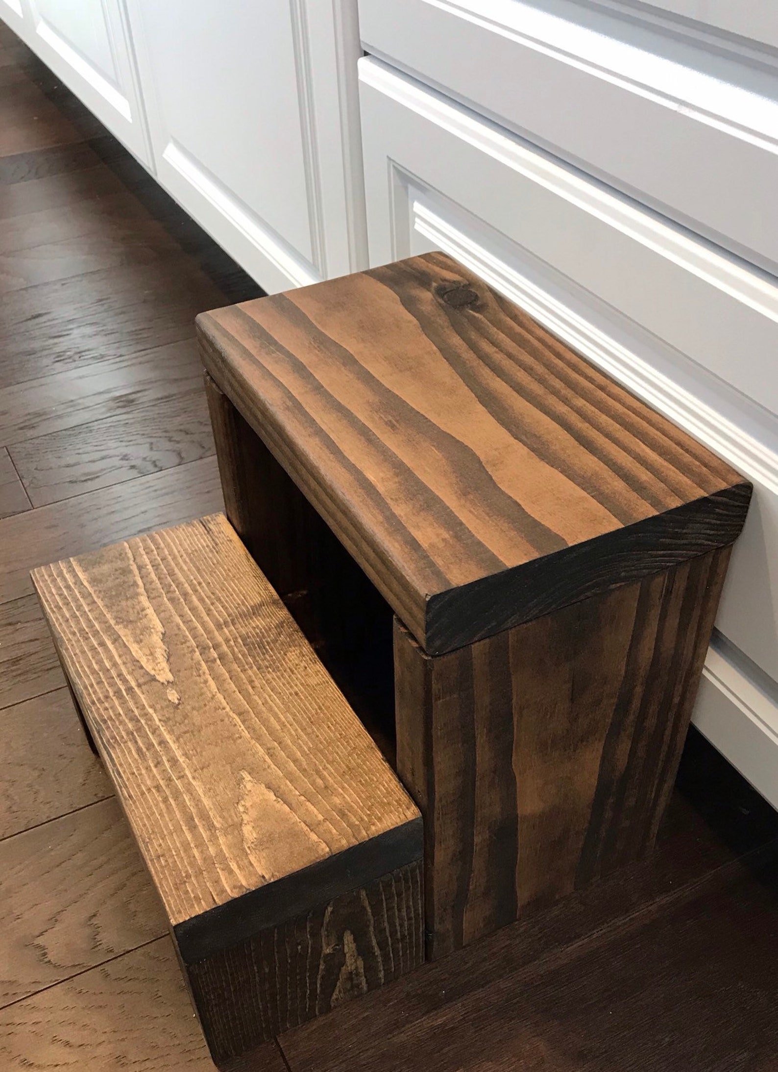 Large Step Stool Kids Step Stool Kitchen Step Ladder Kids - Etsy