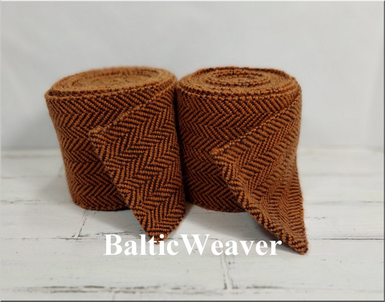 Handwoven Legwraps, Set 2x 3.55 Meters / 11.6 Feet Long, Woolen Leg ...