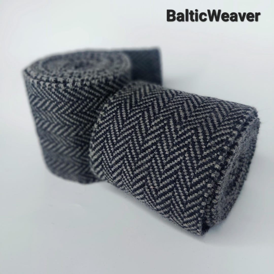 Handwoven Legwraps, Set 2x 2.85 Meters / 9 Feet Long, Woolen Leg Wraps ...