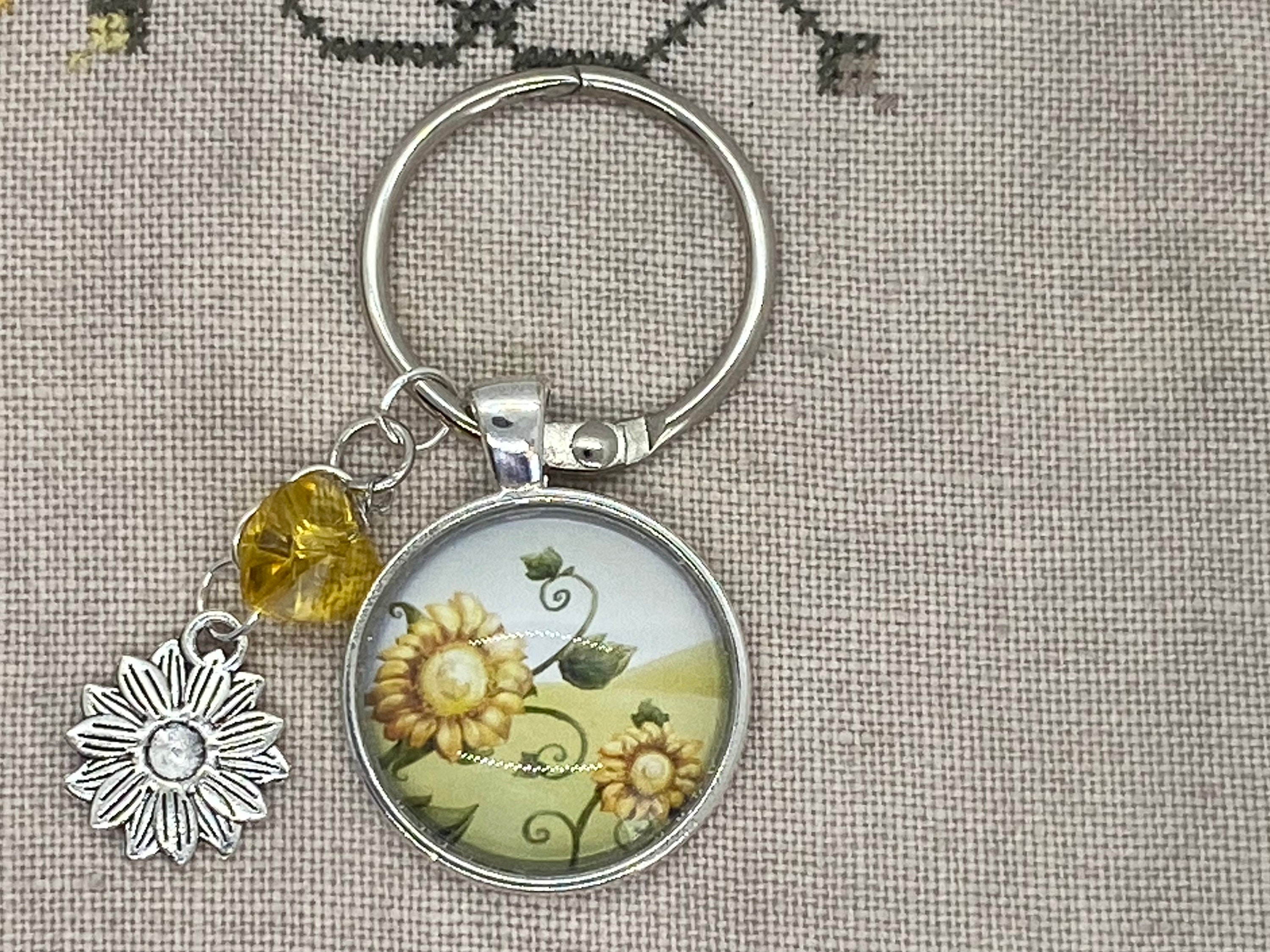Sunflowers Thread Keep-sunflower Floss Ring - Etsy