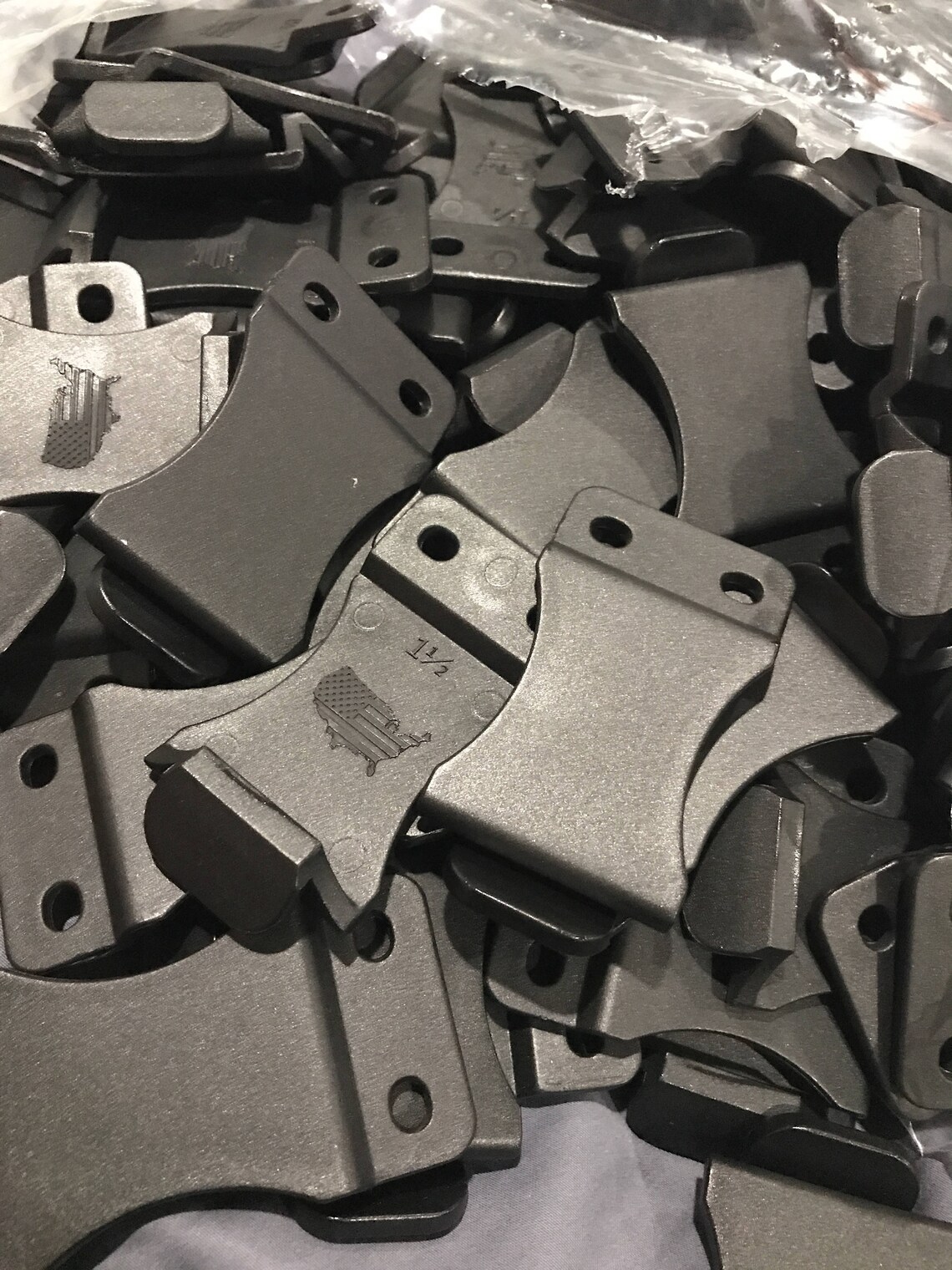 1.5" Nylon Belt Clips. Very Thick High Quality Best Clip Guarenteed ...