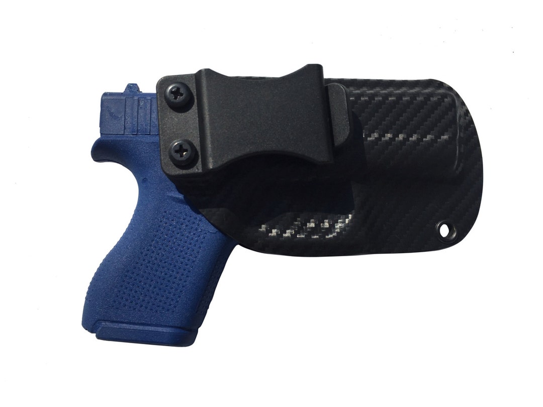 GLOCK 43 9mm Kydex IWB Holster Laser Lyte, Laser Max, Crimson Trace ...