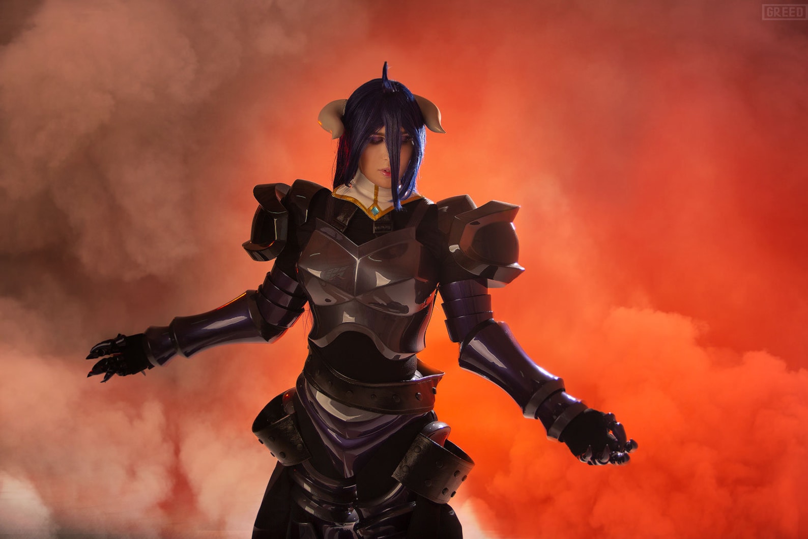 Albedo Armor from Overlord and Axe Cosplay Armor Complete | Etsy