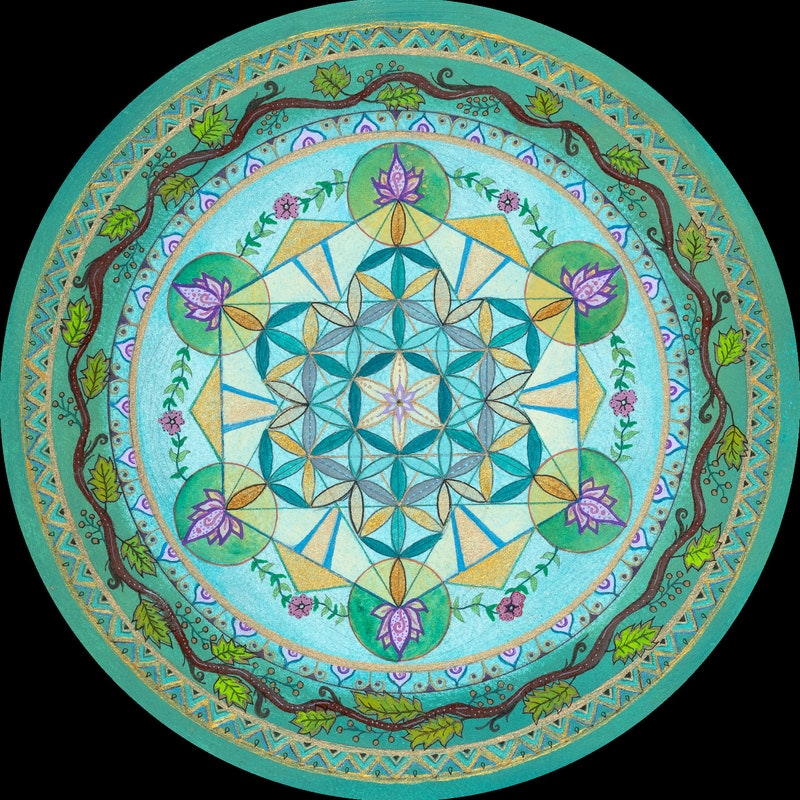 Lotus of Life Logo - Etsy