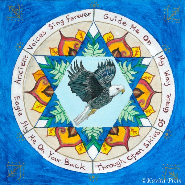 American Eagle Mandala - Etsy