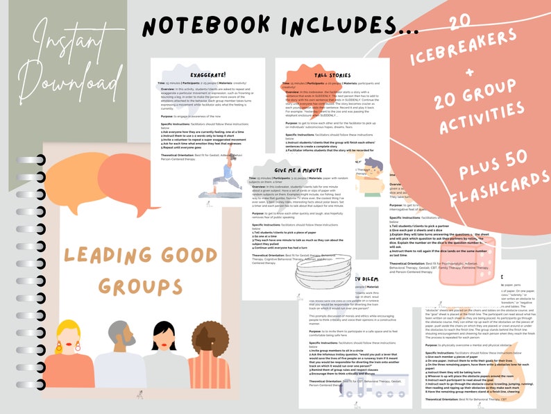 The Leading Good Groups Notebook - Etsy