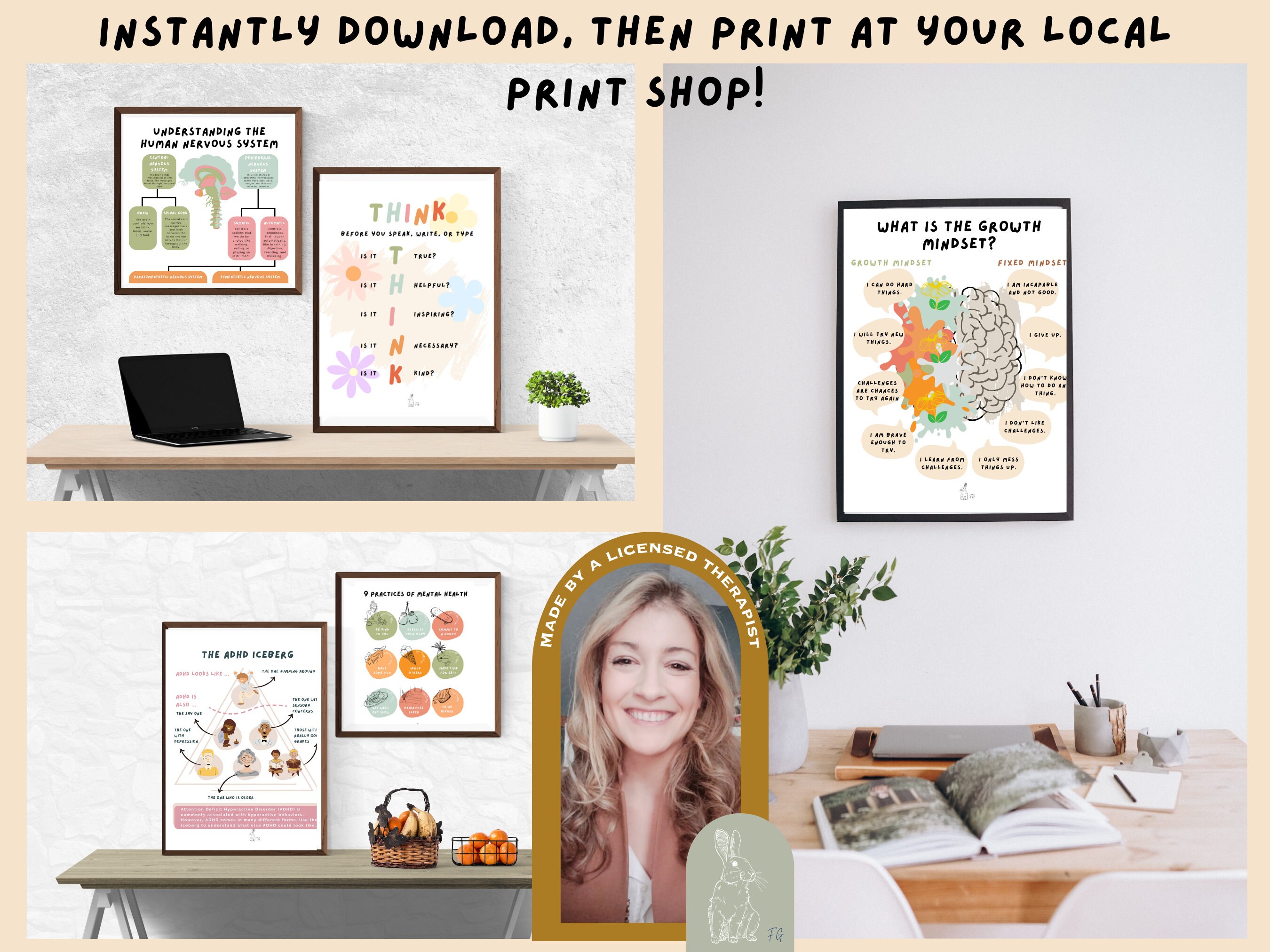 The Human Brain Poster Bundle - Etsy