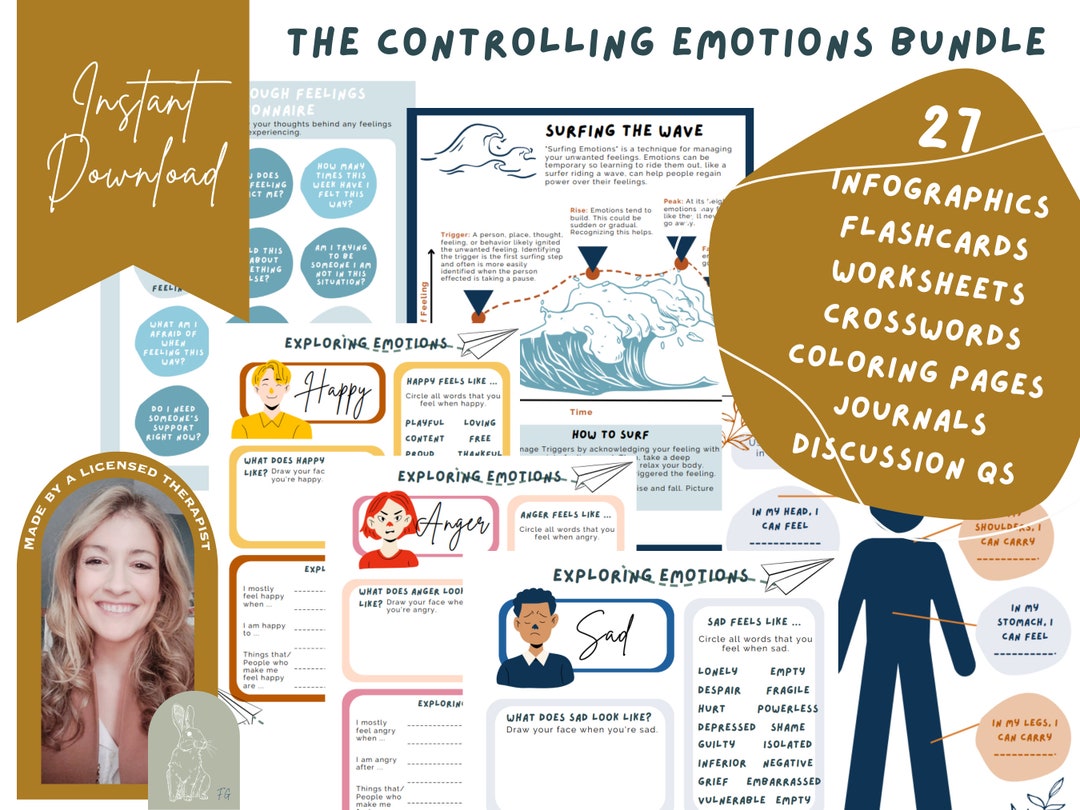 The Controlling Emotions Bundle - Etsy