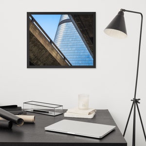 Modern Architecture Under Bridge Framed Poster - Etsy