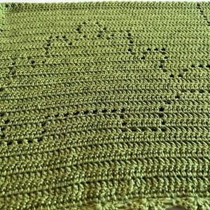 Dinosaur Filet Crochet Pattern - Etsy