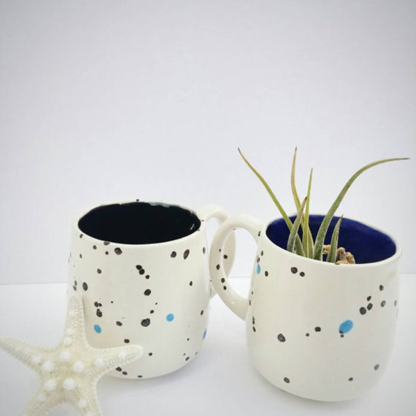 Ceramic Mug Splatter Paint - Etsy