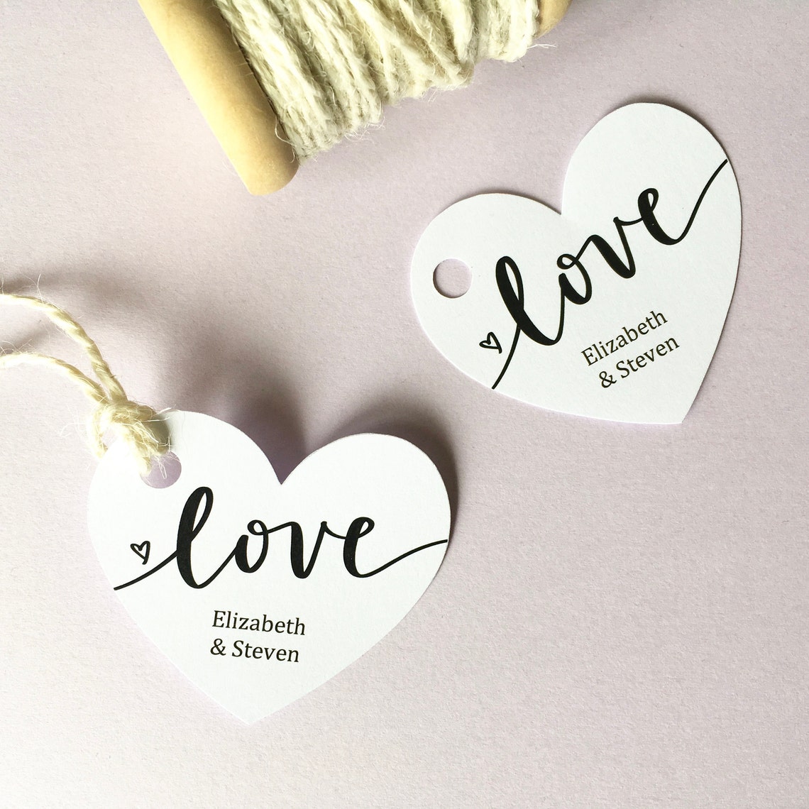 Printable Heart-shaped love Gift Tag Template - Etsy
