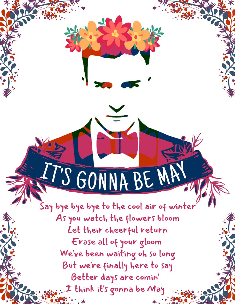 It's Gonna Be May Justin Timberlake May Day Tag May Day Gift Printable ...