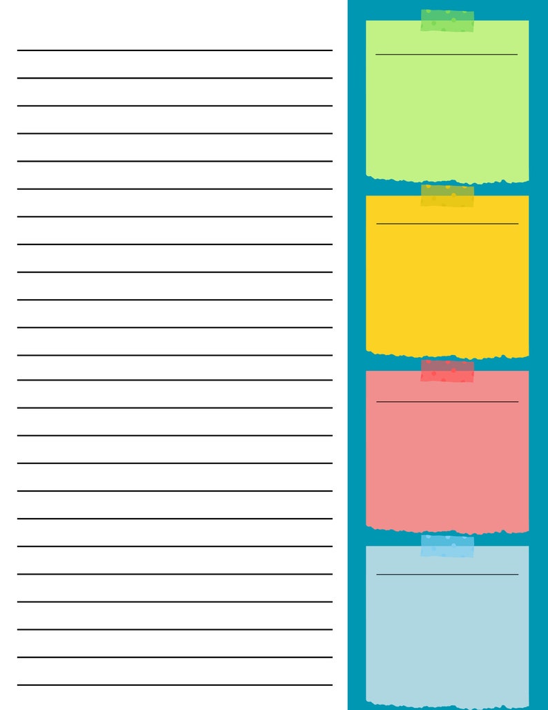 ADHD Neurodivergent Friendly Brain Dump Thought Organizer List ...