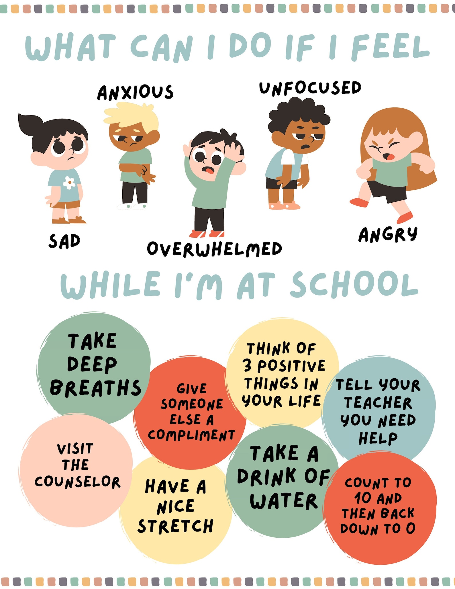 Child Mental Health Digital Downloads Handouts Posters Classroom - Etsy