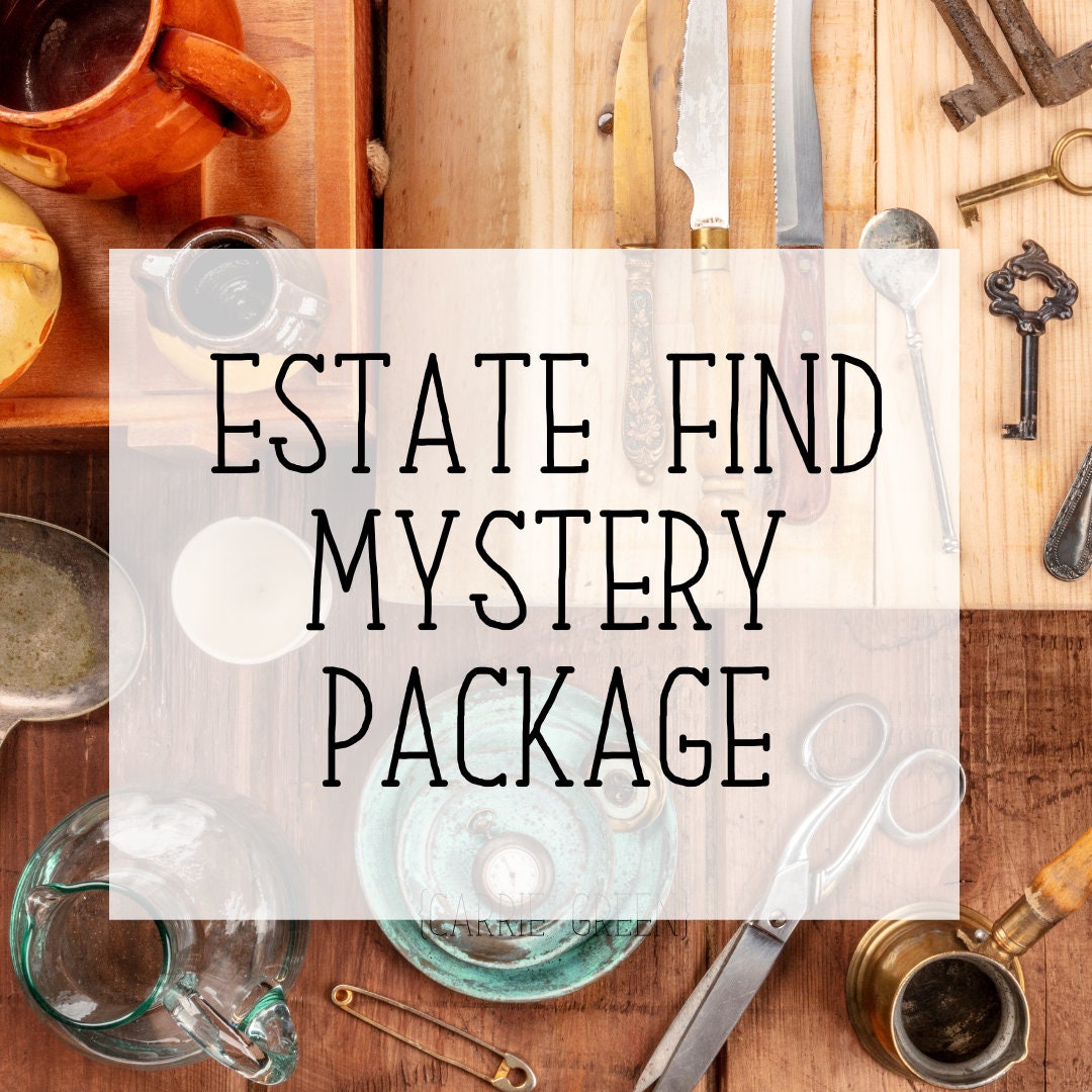 Mystery Box Estate Item - Vintage to Now Surprise Gift - Vintage or ...