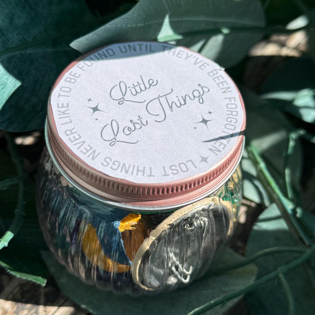 Little Lost Things Jar of Mini Treasures - Estate & Vintage Mystery Jar ...
