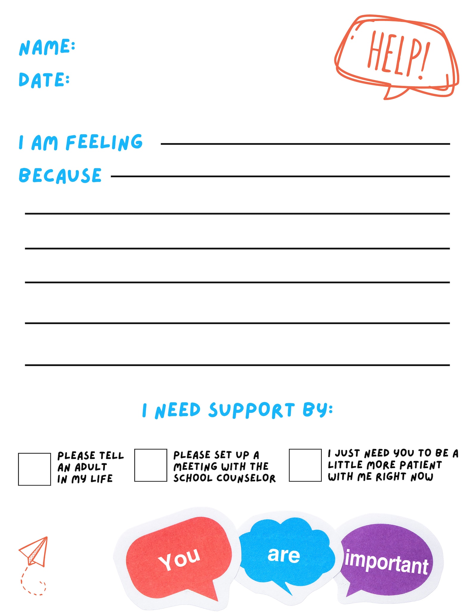 Child Mental Health Digital Downloads Handouts Posters - Etsy