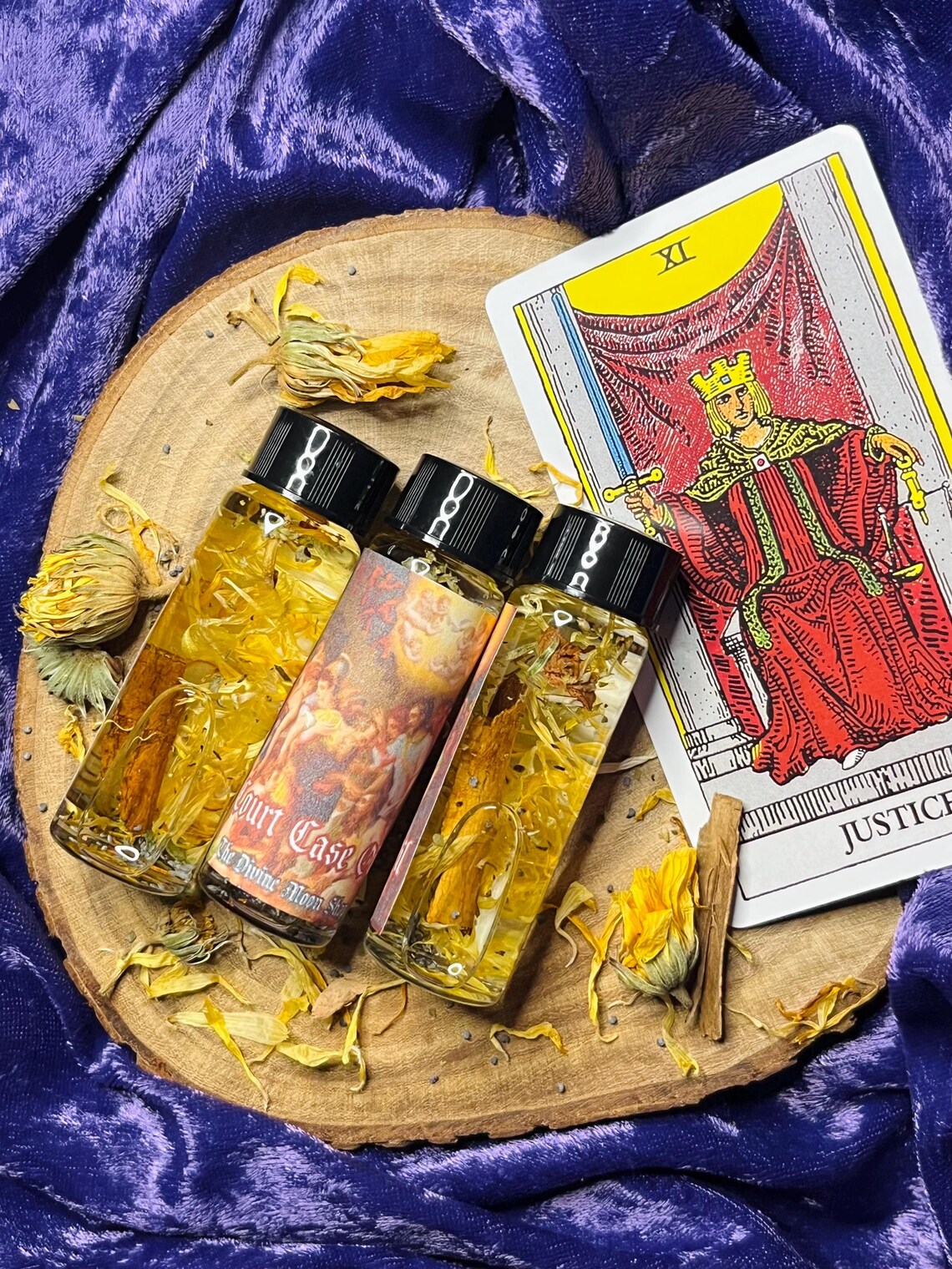 COURT CASE OIL | Just Judge Conjure Oil | Justice Spell | Hoodoo Spell ...
