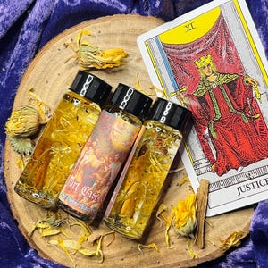 COURT CASE OIL | Just Judge Conjure Oil | Justice Spell | Hoodoo Spell ...