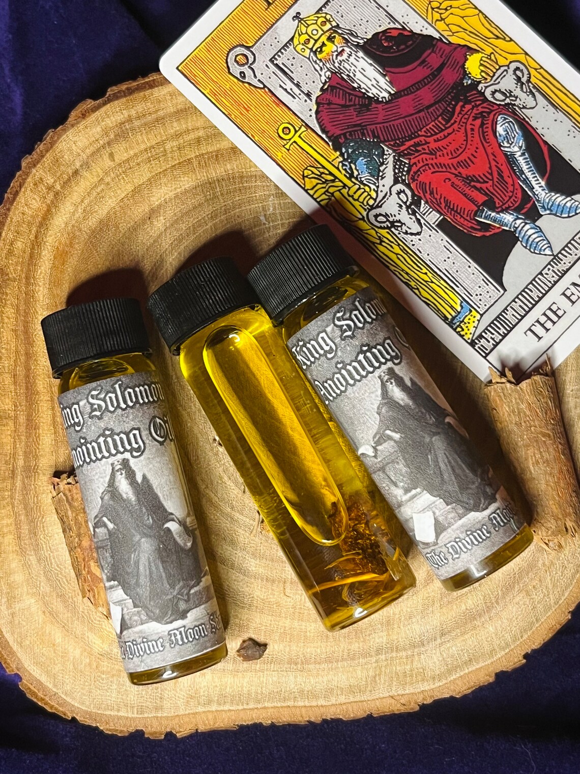 KING SOLOMON OIL | for Wisdom & Clarity | Divination Oil | Prosperity ...