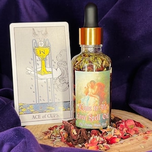 COME TO ME Love Attraction Oil | Love Spell Oil | Magickal Ritual and ...