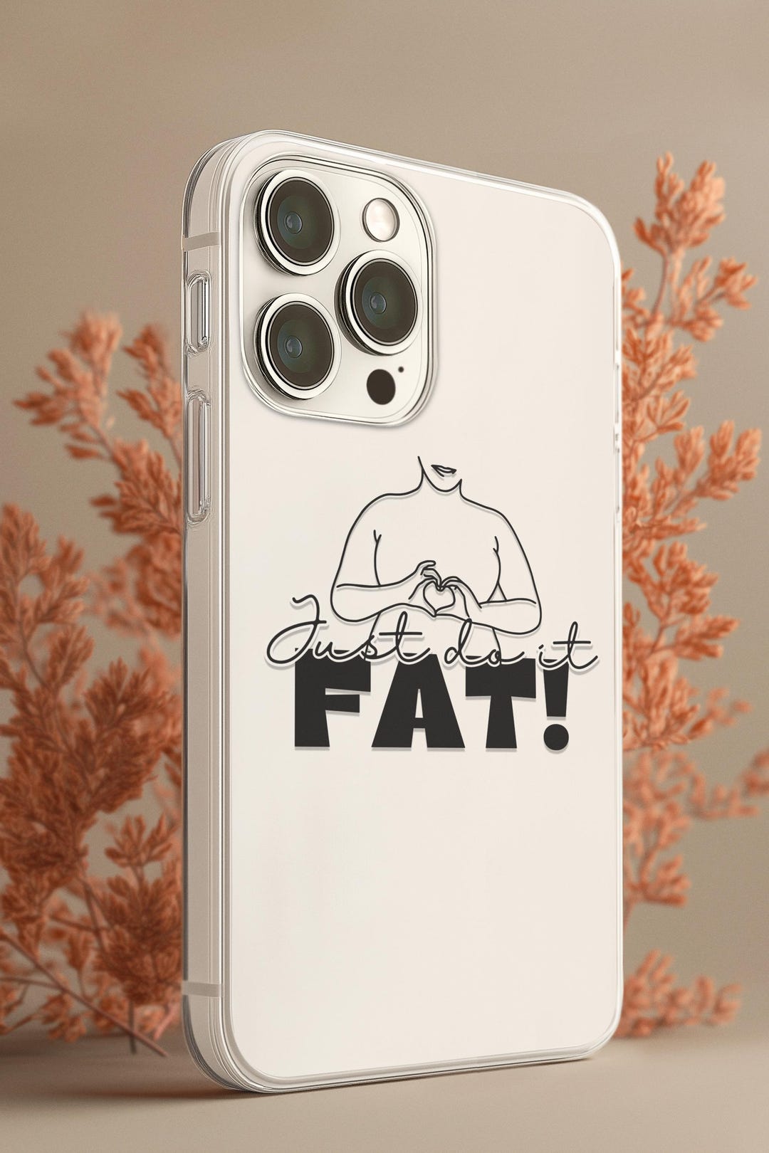 Just Do It Fat Printable | Body Positivity Wall Art | Digital Download ...