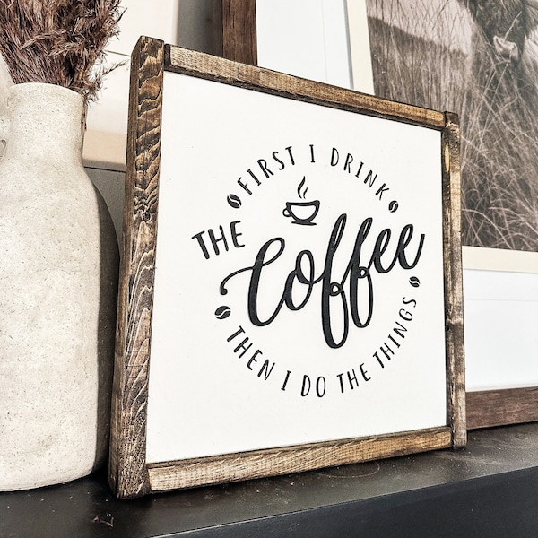 First Coffee Then Wine - Etsy