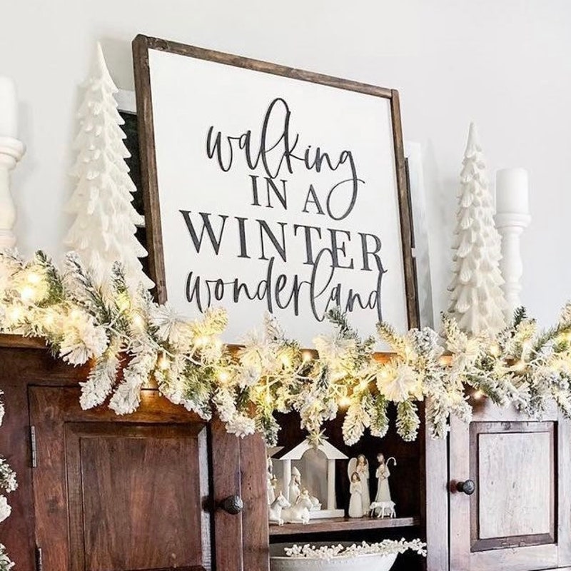 Winter Wonderland Signs - Etsy