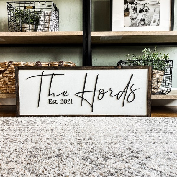 Established Sign - Etsy