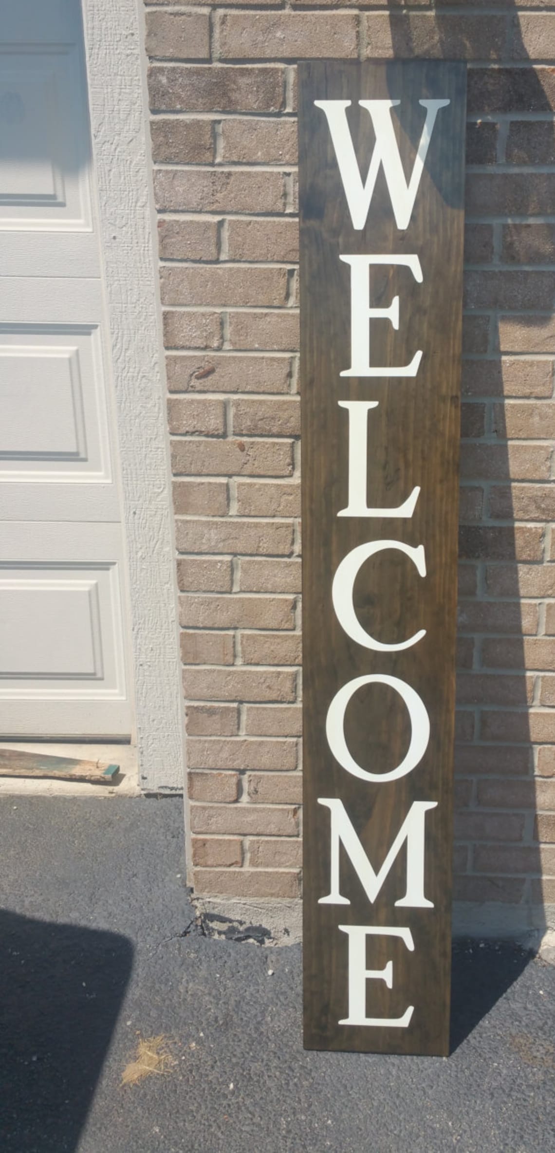 Horizontal WELCOME Front Porch Wooden Sign Front Porch Sign - Etsy
