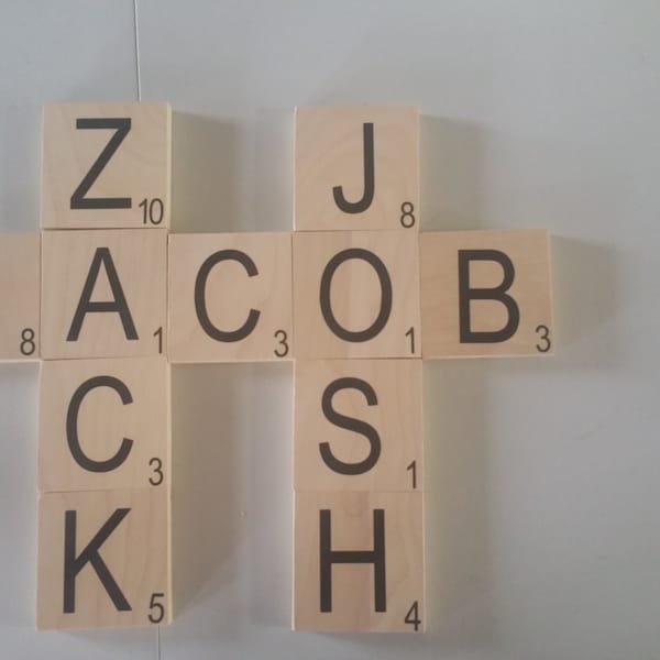 Large Scrabble Tiles - Etsy