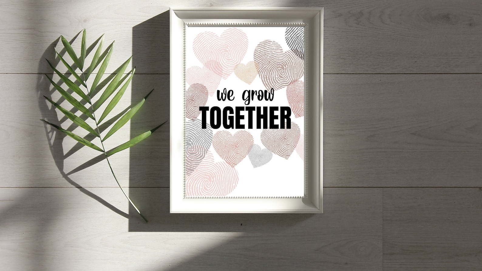 We grow TOGETHER Printable Wall Art Solidarity Classroom | Etsy