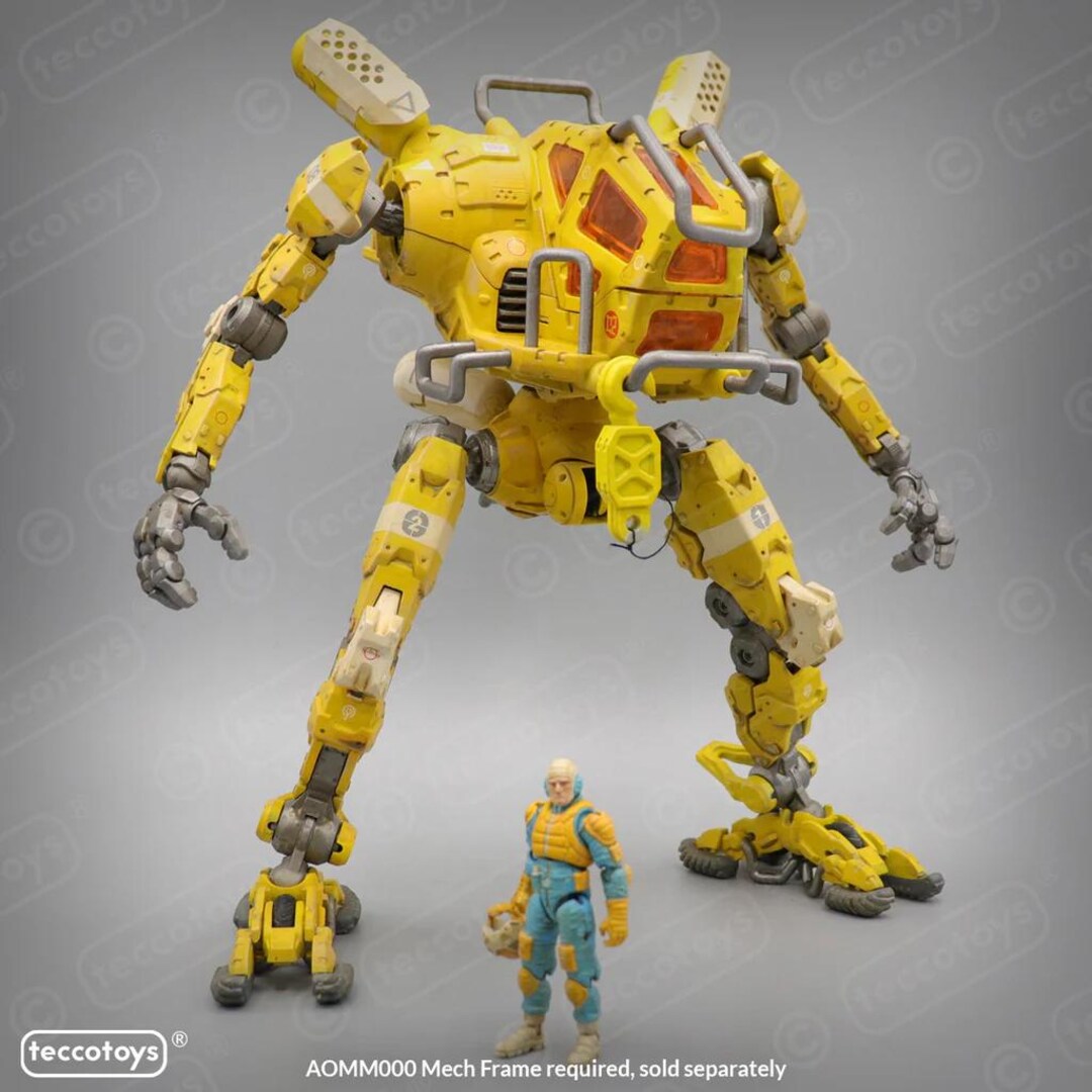Age of Mecha Construction Mech | 3d Printed Figure 12k Resolution No ...