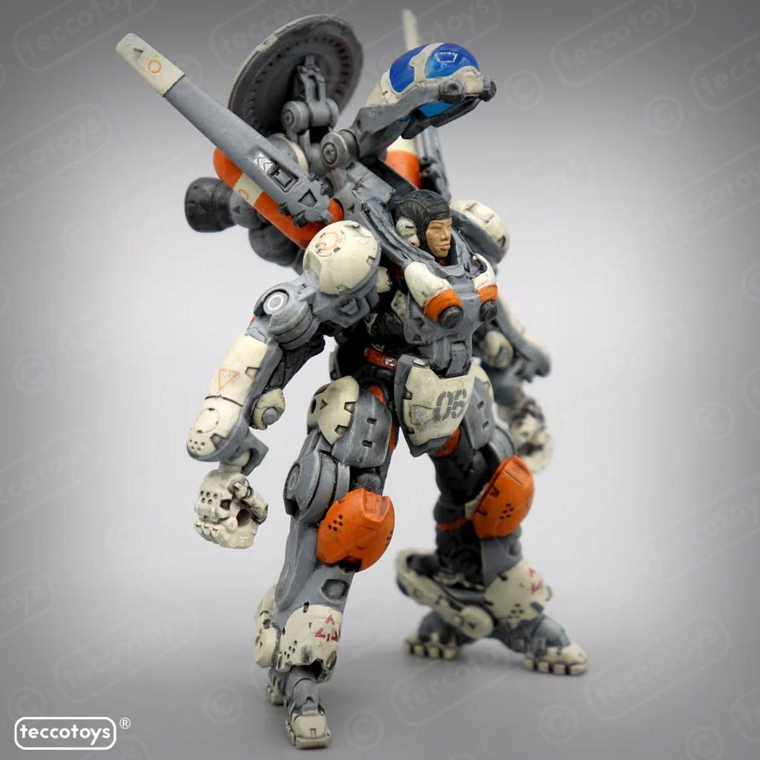 Age of Mecha Exo Armor Space Type Recon | 3D Printed Figure 12K ...