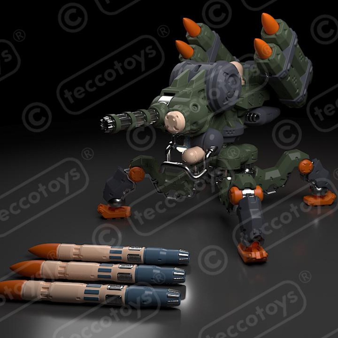 Ready to Ship! Age of Mecha M.A.R.V. | 3D Printed Figure 12K Resolution ...